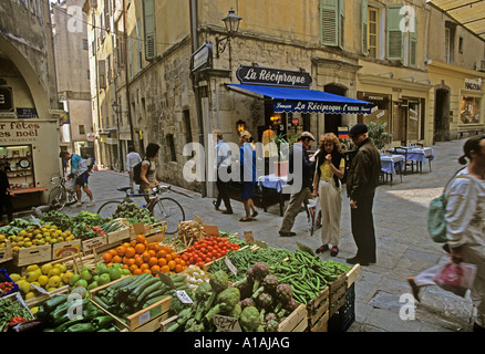 Grasse Market PROVENCE FRANCE Stock Photo - Alamy