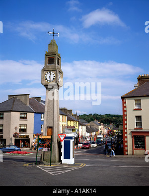 clock tower, Westport, County Mayo, Republic of Ireland Stock Photo - Alamy