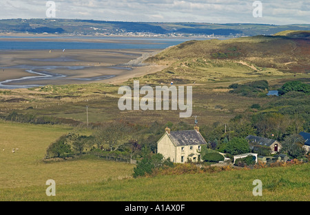 South Wales Gower Broughton Farm Stock Photo - Alamy