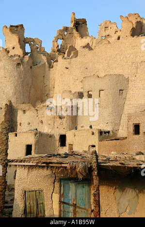 The ancient fortress of Siwa, known as Shali Ghadi built on natural ...