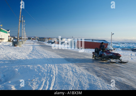 Inuit settlement / Igloolik Stock Photo - Alamy