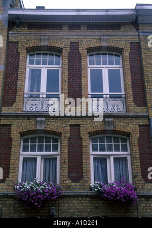 Typical architecture September 20th 2001 in the town of Ypres Ieper ...