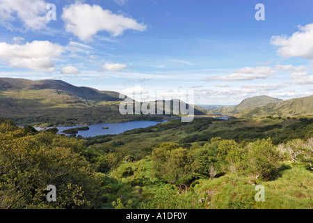 panoramic vista at Ladies' view viewpoint at Ring of Kerry Route Stock ...