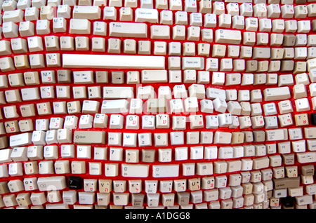 randomly assembled Keyboard keys Stock Photo - Alamy