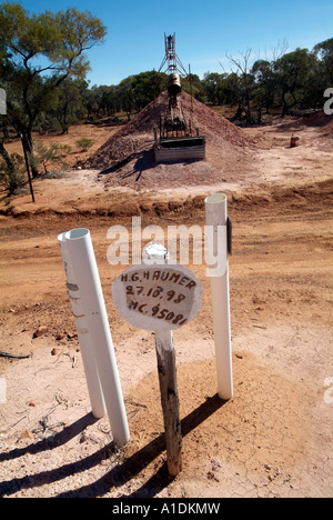 Mining leases at Opalton western Queensland Australia population about ...
