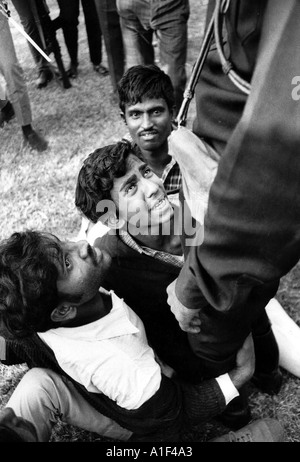 During victory rally in Dacca stadium the Mukti Bahini bayonet to death ...