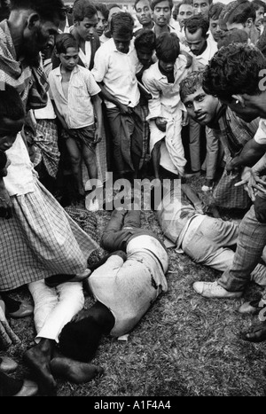 During victory rally in Dacca stadium the Mukti Bahini torture and ...