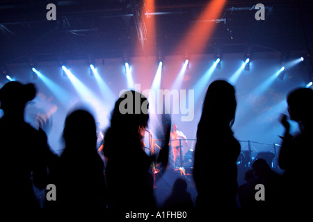 People dancing inside Coco Bango nightclub Cancun Mexico Stock Photo ...