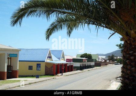 Eastern Cape town of Joubertina South Africa RSA main street shops mall ...