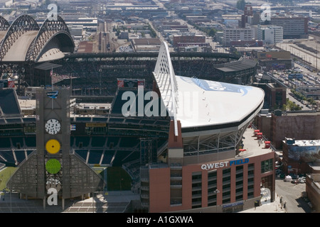 Qwest Field home of the Seattle Seahawks NFL Football team Stock Photo ...