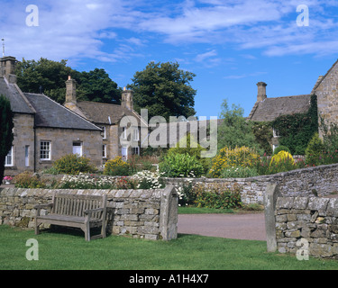 Cambo Village, Cambo, Northumberland Stock Photo - Alamy
