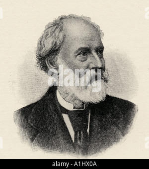 Portrait of Charles Reade (1814-1884) an English novelist and dramatist ...