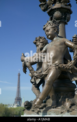 Pont Alexandre 111 River Seine Paris France Stock Photo - Alamy