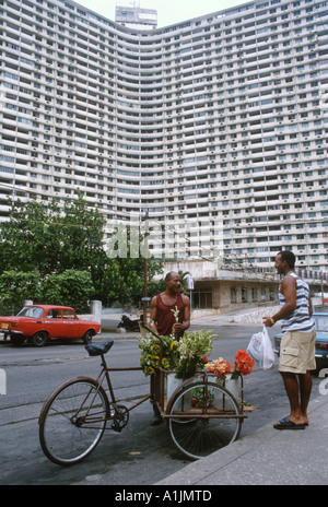 Edificio Focsa, Vedado, Havana, La Habana, Cuba, Greater Antilles ...