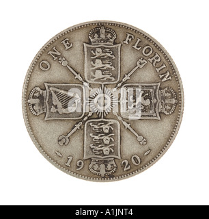 george georgivs v 5 d g britt omn rex f d ind imp 1920 2 two shilling ...