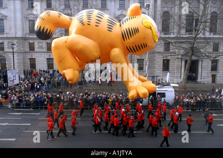 garfield inflatable puppet parliament street cat orange blow up huge ...