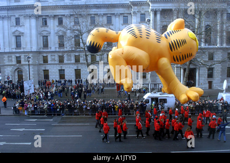 garfield inflatable puppet parliament street cat orange blow up huge ...