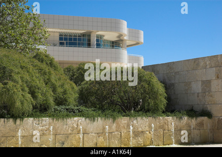 Los Angeles, California: view of The Getty Center Museum located at ...