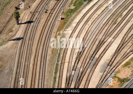 Railway Yards Adelaide South Australia Australia aerial Stock Photo - Alamy
