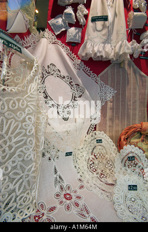 Belgium, Flanders, Bruges, lace Stock Photo - Alamy