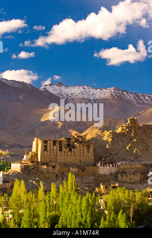View across Leh and its historic Victory Fort Leh Ladakh Indian ...