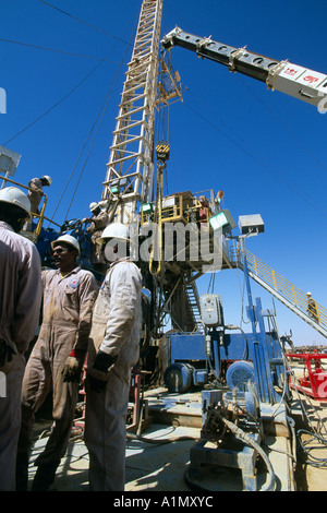 Oil Rig Marmul Oman Stock Photo - Alamy