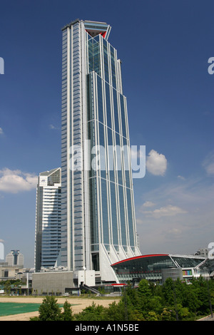 The modern Osaka World trade center building Osaka port Kansai Japan ...