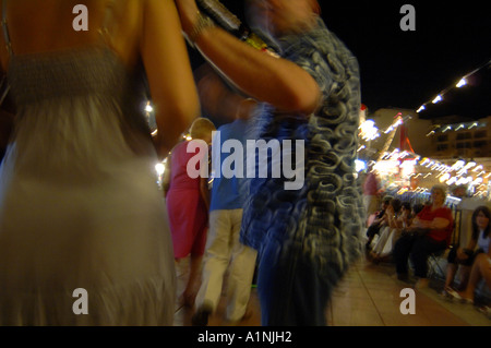 nightlife summer malta maltese saint julians bay fiesta festa party ...
