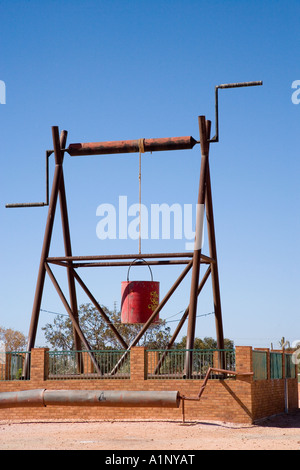 The Big Winch - Coober Pedy - Australia Stock Photo - Alamy
