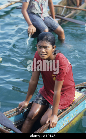 Badjao Badjau or Tau Laut sea gypsies Basilan Island Mindanao ...