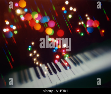 Musical instruments with piano, close up Stock Photo - Alamy