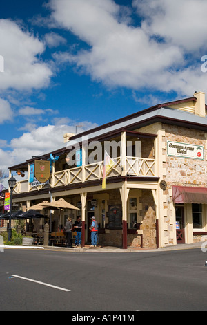 The historic German Arms Hotel, Hahndorf, South Australia Stock Photo ...