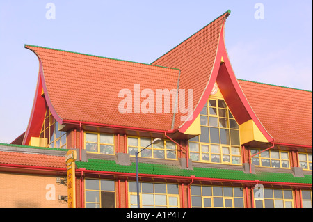 The Wing Yip Chinese supermarket and restaurant building, Oldham Road ...