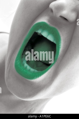 Body Open mouth Stock Photo - Alamy