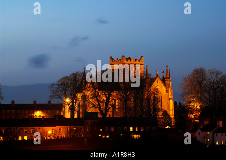 St Patricks Church of Ireland COI protestant cathedral in Armagh City ...
