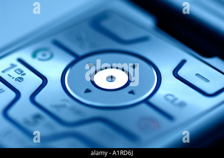 Cell Phone Rocker Key Pad Stock Photo - Alamy