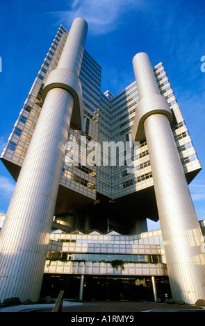 Headquarter of the bank HypoVereinsbank at the Arabellapark Munich ...