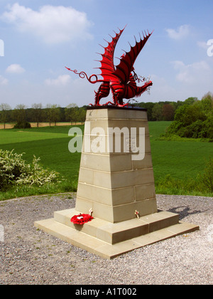 38th Welsh Division Memorial overlooking Mametz wood on the Somme in ...