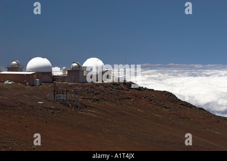 Haleakala Observatory at the Maui Space Surveillance Complex, Haleakala ...