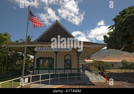 Colorful Lahaina Kaanapali Railroad Stock Photo - Alamy
