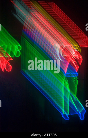 Abstract image of golfer taking a swing Stock Photo - Alamy