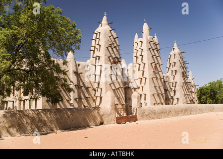 The mosque in San Mali West Africa Stock Photo: 10327607 - Alamy