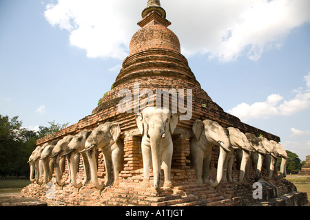 Wat Sorasak Temple at Sukhothai Historical Park, a UNESCO World ...