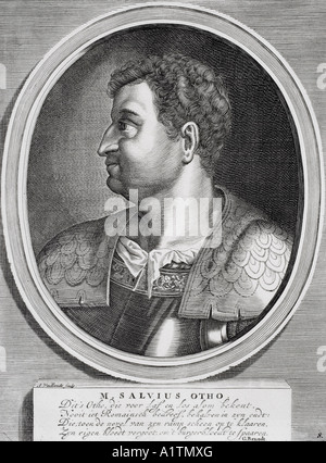 Marcus Salvius Otho, Roman Emperor, (c1590-1629). Artist: Aegidius ...