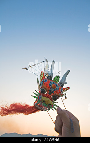 Chinese Dragon kite flying festival in Forbidden City in Beijing China ...