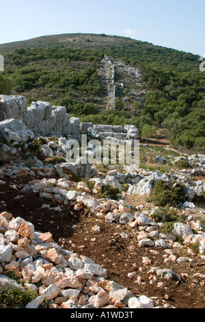 Cyclopean Walls at Krani on Kefalonia September 2006 Stock Photo - Alamy