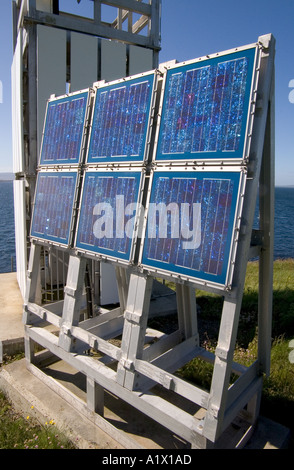 dh Solar panel ENERGY UK Electricity for Fair Isle lighthouse cell ...
