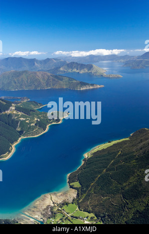 Clova Bay Pelorus Sound Marlborough Sounds South Island New Zealand ...