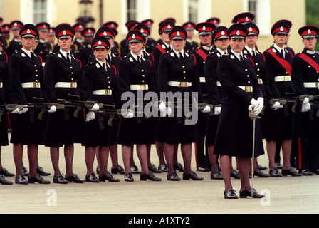 Passing out ceremony at the Sandhurst Military Academy, Sandhurst ...