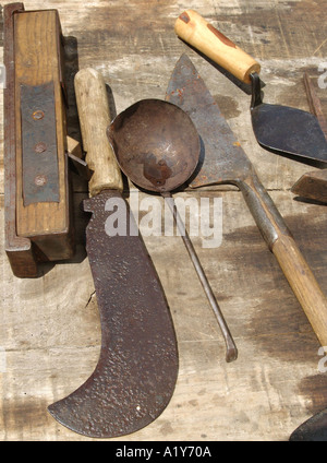 Roman tools UK 2004 Stock Photo - Alamy